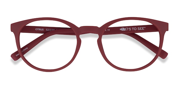 Red Glasses Bright And Stylish Frames Eyebuydirect