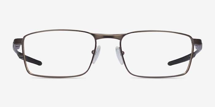 Oakley Fuller - Rectangle Pewter Frame Glasses For Men | EyeBuyDirect
