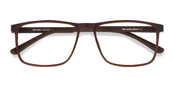 Holmes Rectangle Brown Frame Glasses For Men Eyebuydirect